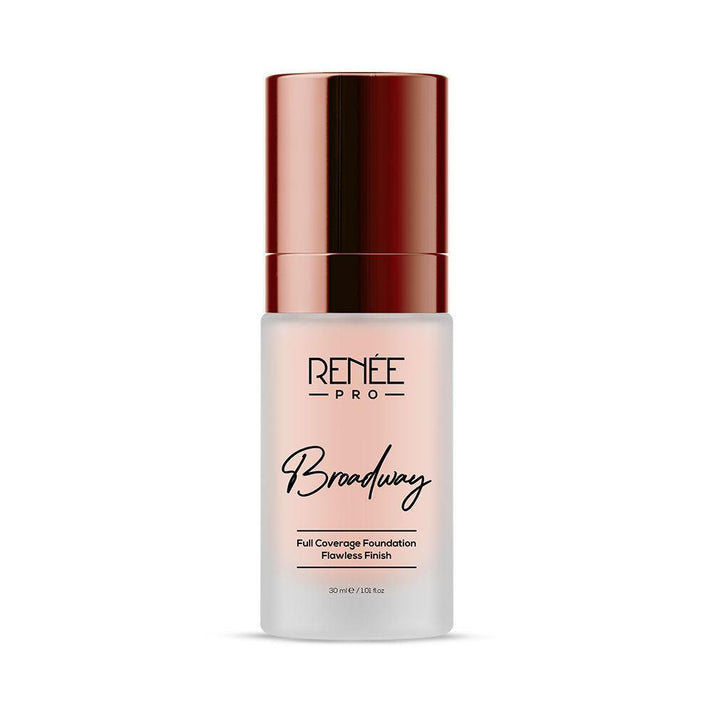 RENEE Pro Broadway Liquid Foundation With SPF 15, Full Coverage ...