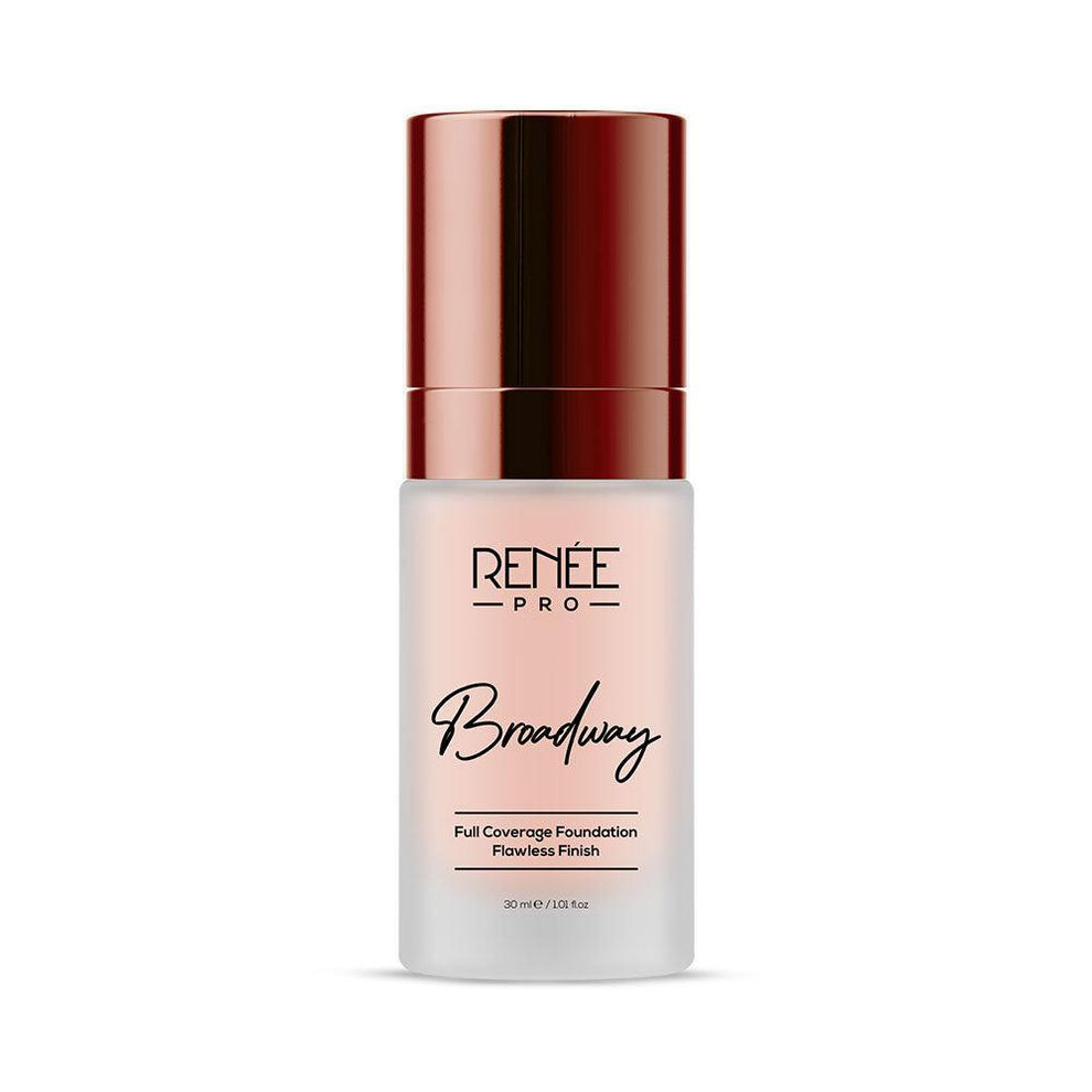 RENEE Pro Broadway Liquid Foundation With SPF 15, Full Coverage ...
