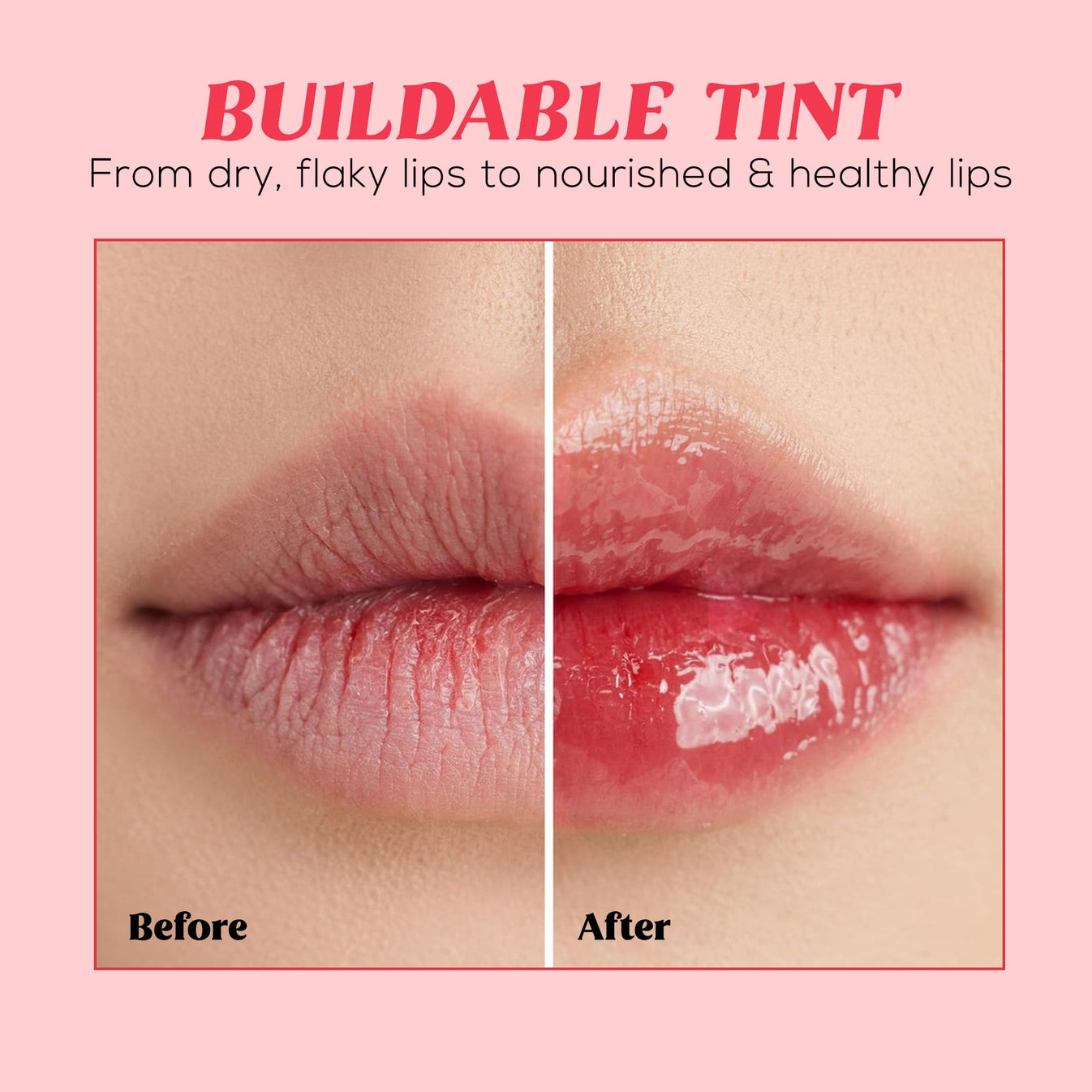 RENEE Juicy Fix Tinted Lip Balm SPF 30- Cinnamon Glaze With Glossy ...