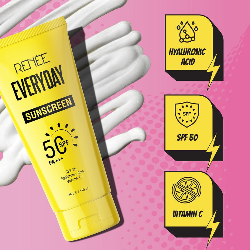 RENEE Everyday SPF 50 Sunscreen – Renee Cosmetics