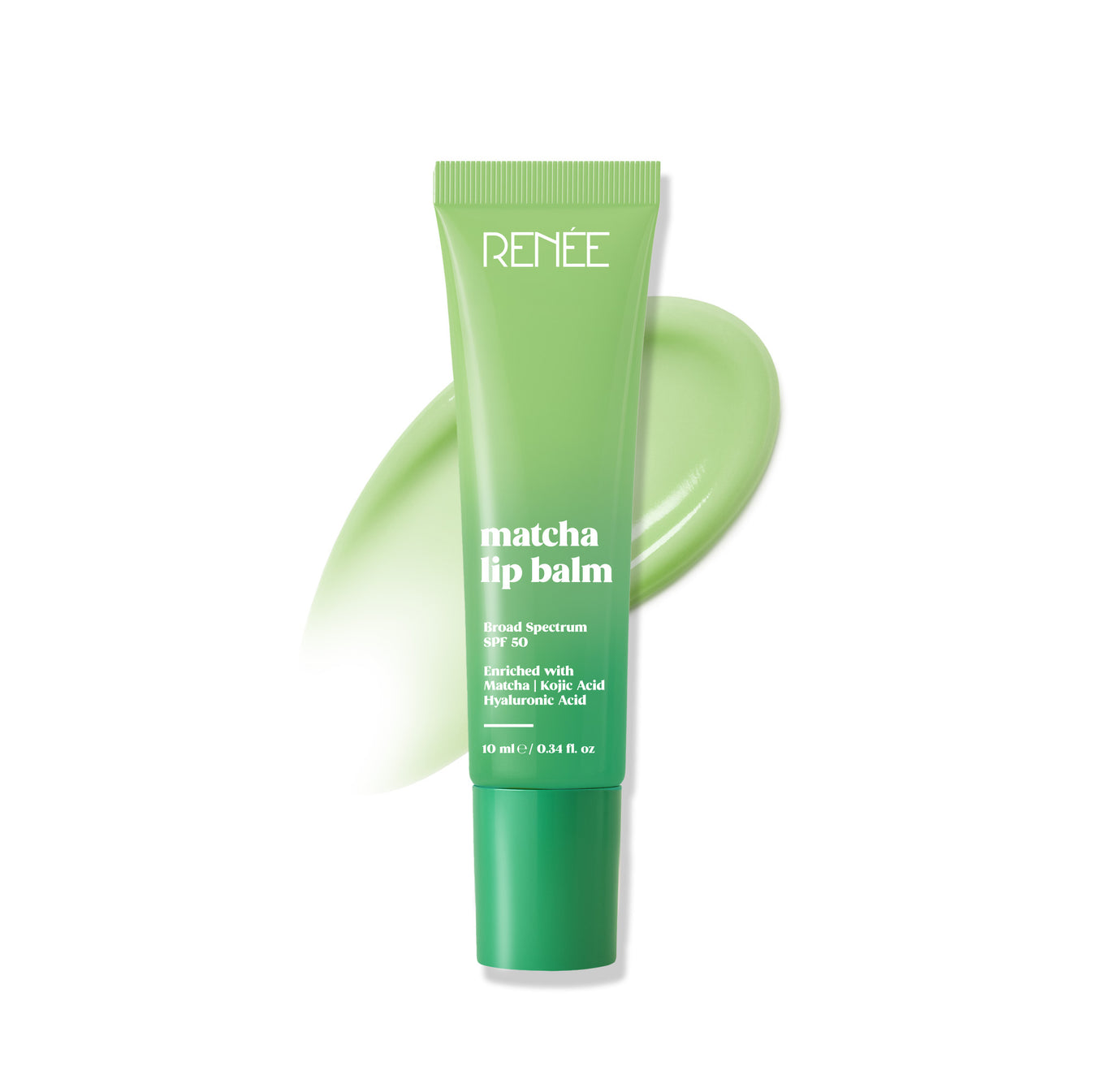 RENEE Matcha Lip Balm For Dry, Chapped Lips With SPF 50 | Nourishes ...