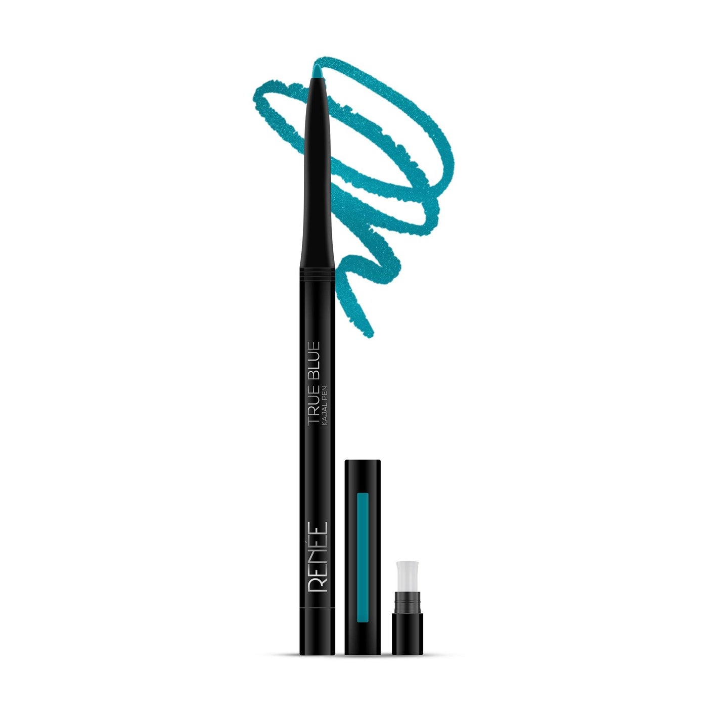 RENEE True Blue Kajal Pen with Sharpener, 0.35g – Renee Cosmetics