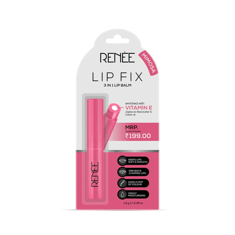 RENEE Lip Fix 3 in 1 Lip Balm, 1.6gm – Renee Cosmetics