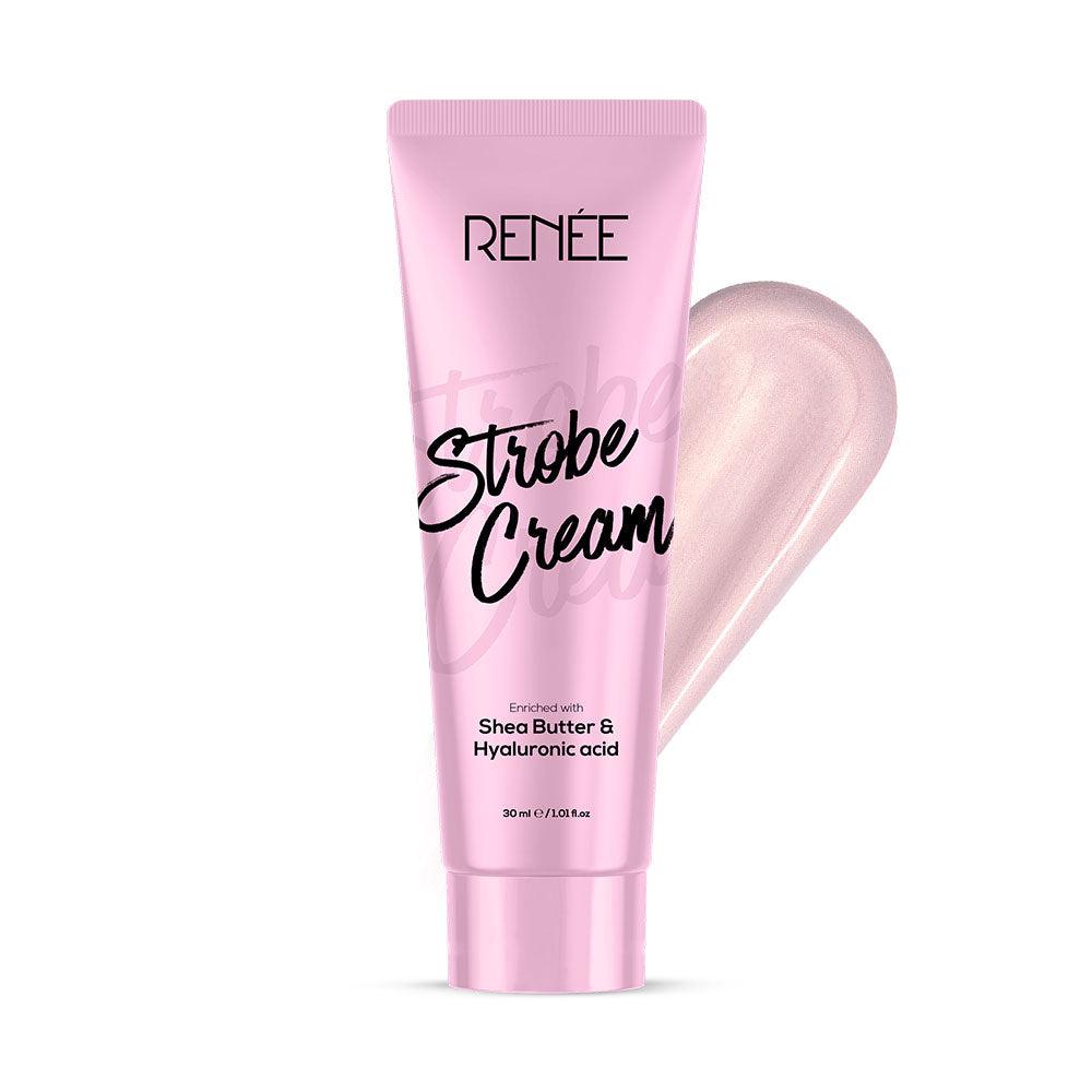RENEE Strobe Cream, Dewy Finish Highlighter for Face, Smoothens, Plumps ...
