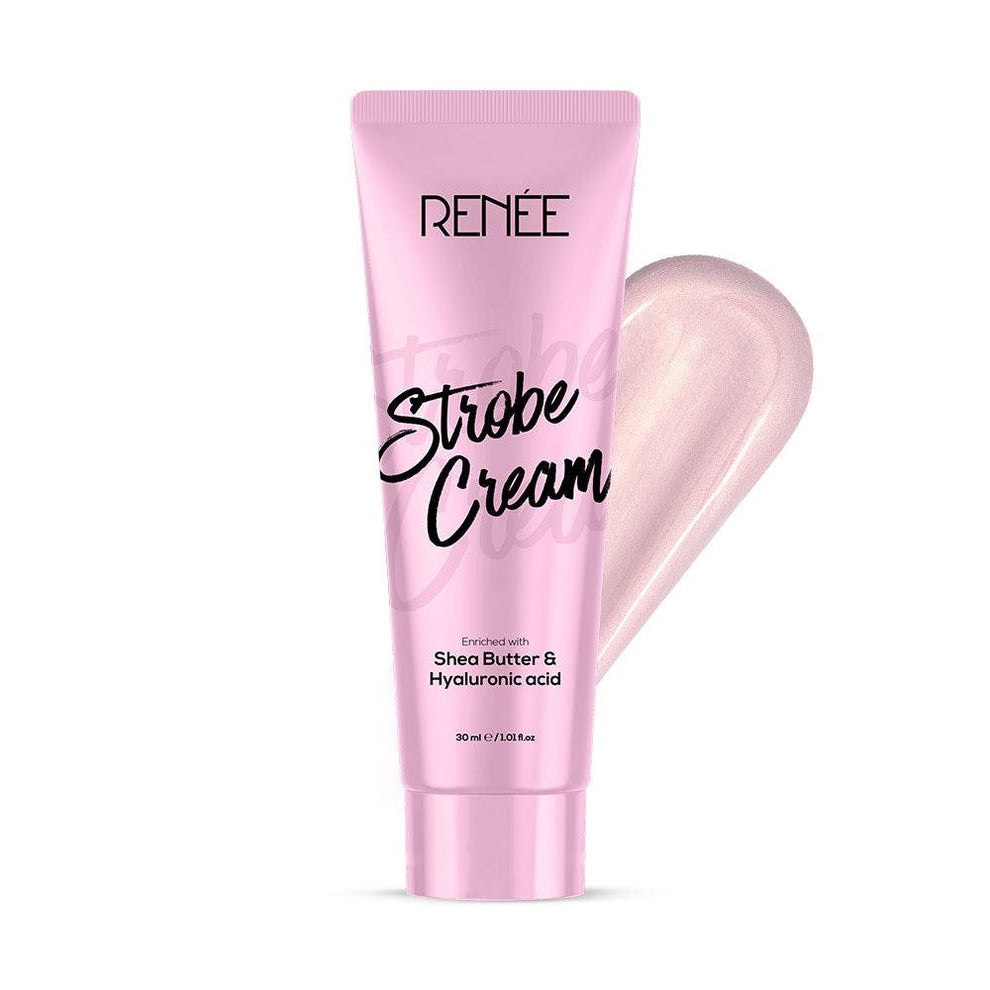 RENEE Strobe Cream, Dewy Finish Highlighter for Face, Smoothens, Plumps ...