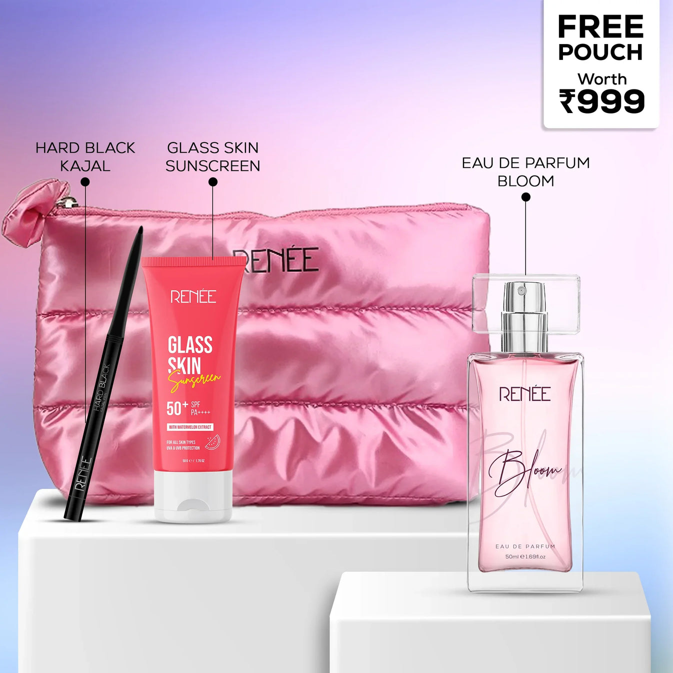 RENEE Travel-Ready Kit With Free Pouch – Renee Cosmetics