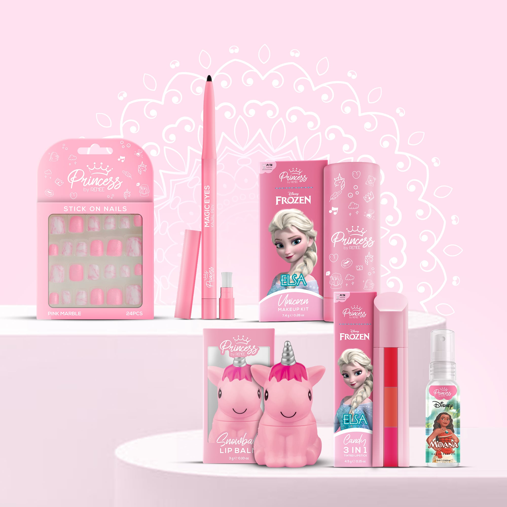 Princess by RENEE Festive-Ready Complete Beauty Kit For Preteens ...